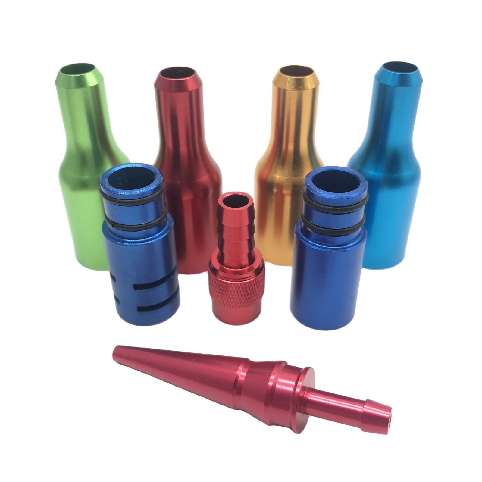 Custom Color Anodized Cnc Machining Aluminium Cnc Turning Services ...
